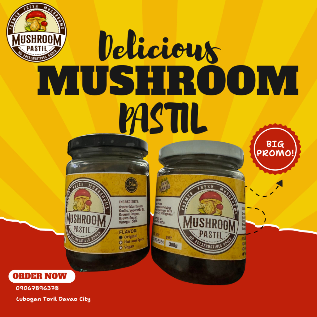 Mushroom Pastil YM - ( Mushroom Pastil Yummy Mindanao ) available in 300g | Shopee Philippines