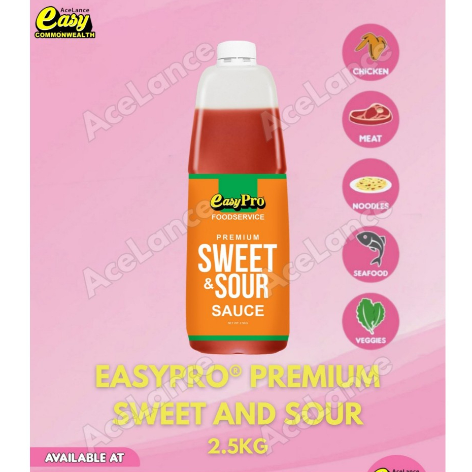 EASYPRO - Sweet and Sour Sauce 2.5kg | Shopee Philippines