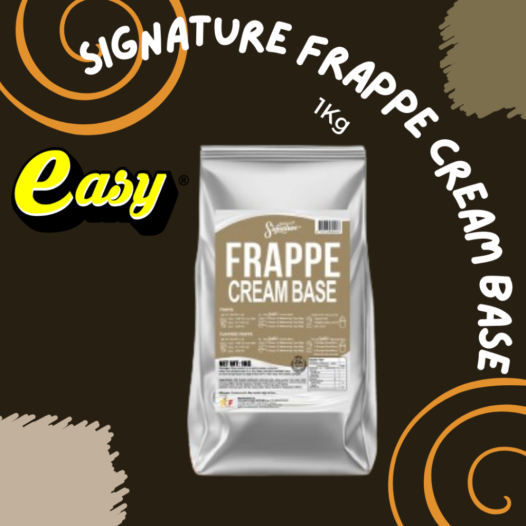 EASY BRAND SIGNATURE FRAPPE CREAM BASE POWDER 1KG | Shopee Philippines