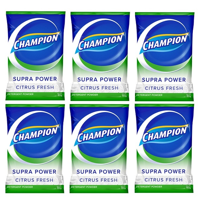 Champion Powder Citrus Fresh Green 35g 6's | Shopee Philippines