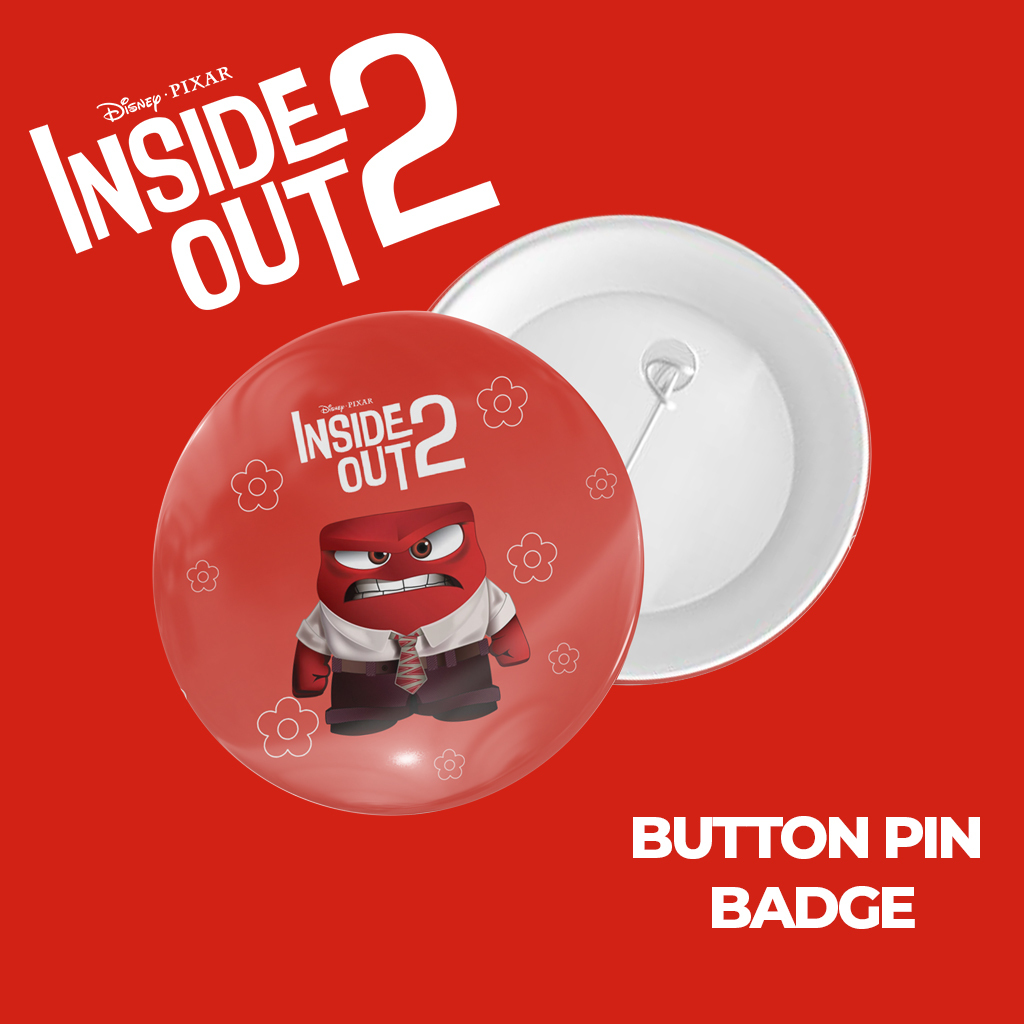 Inside Out 2 Inspired Button Pin Badge | Shopee Philippines