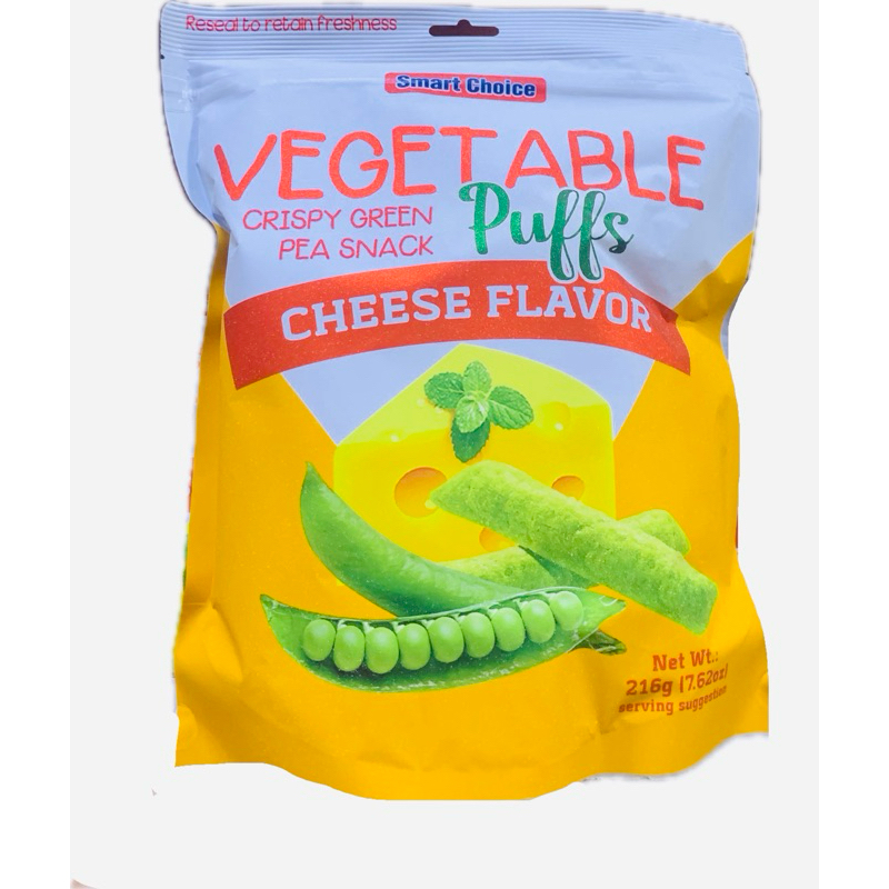 SMART CHOICE VEGETABLE PUFFS CHEESE 216G | Shopee Philippines
