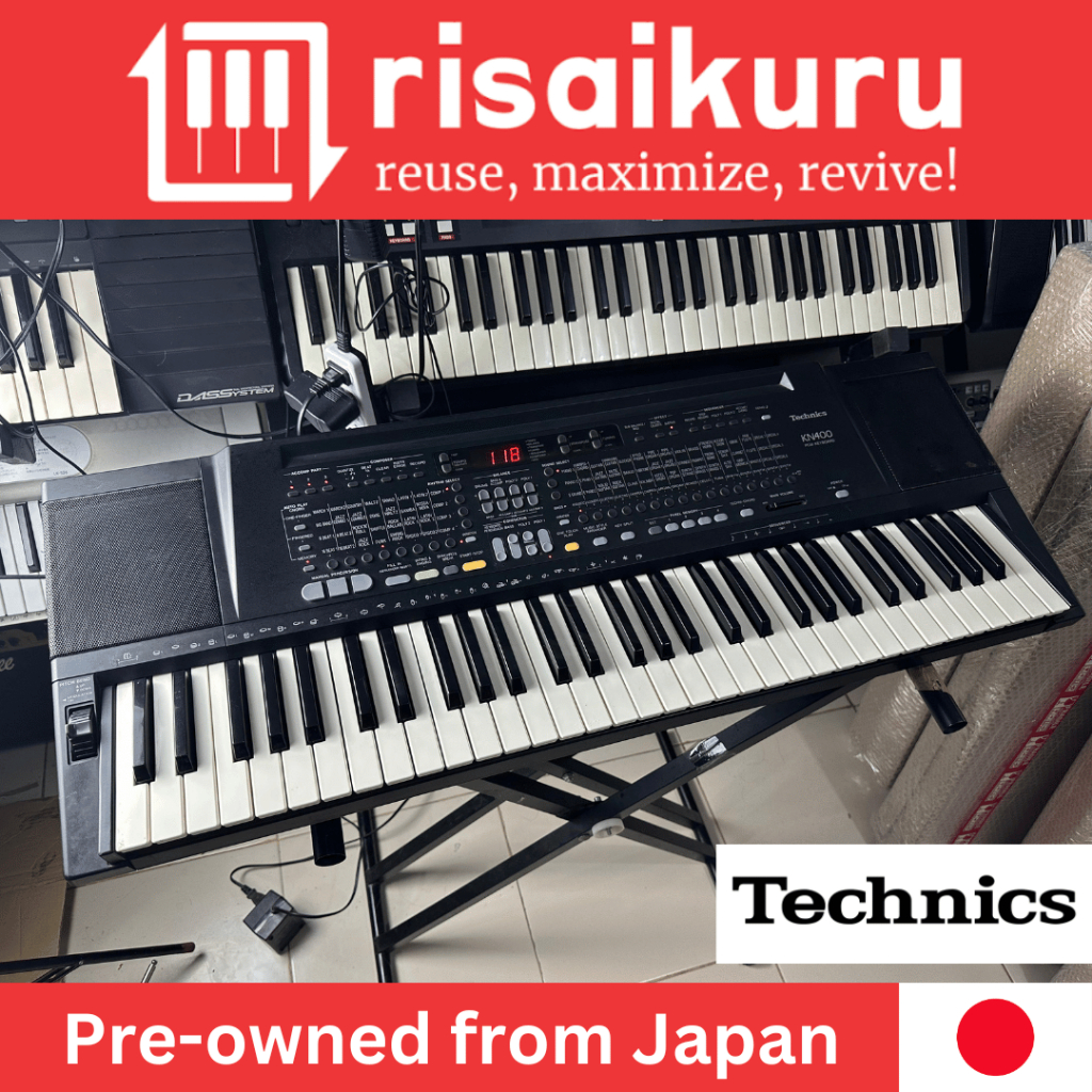 Technics KN400 Digital Synthesizer Keyboard Piano Organ Touch Response ...