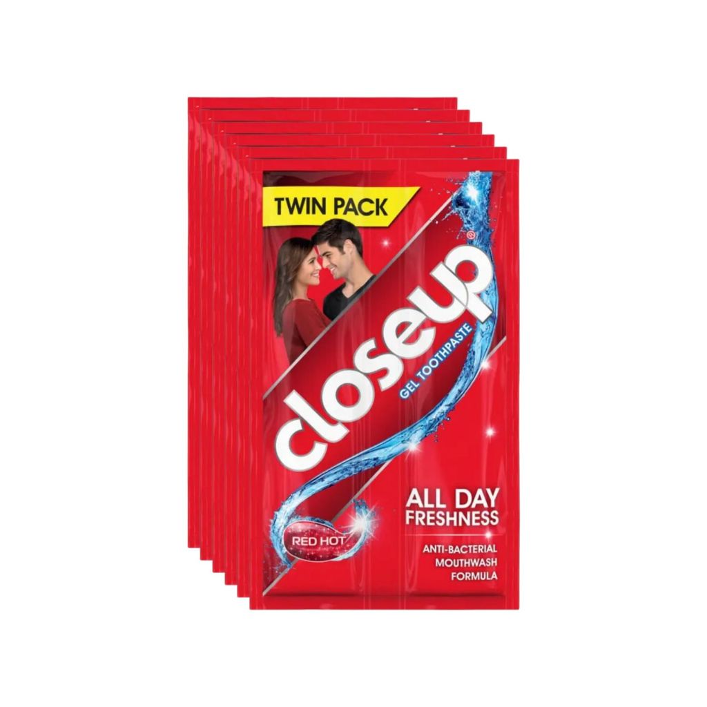 Closeup Toothpaste Red Hot 20g Pack of 6 | Shopee Philippines