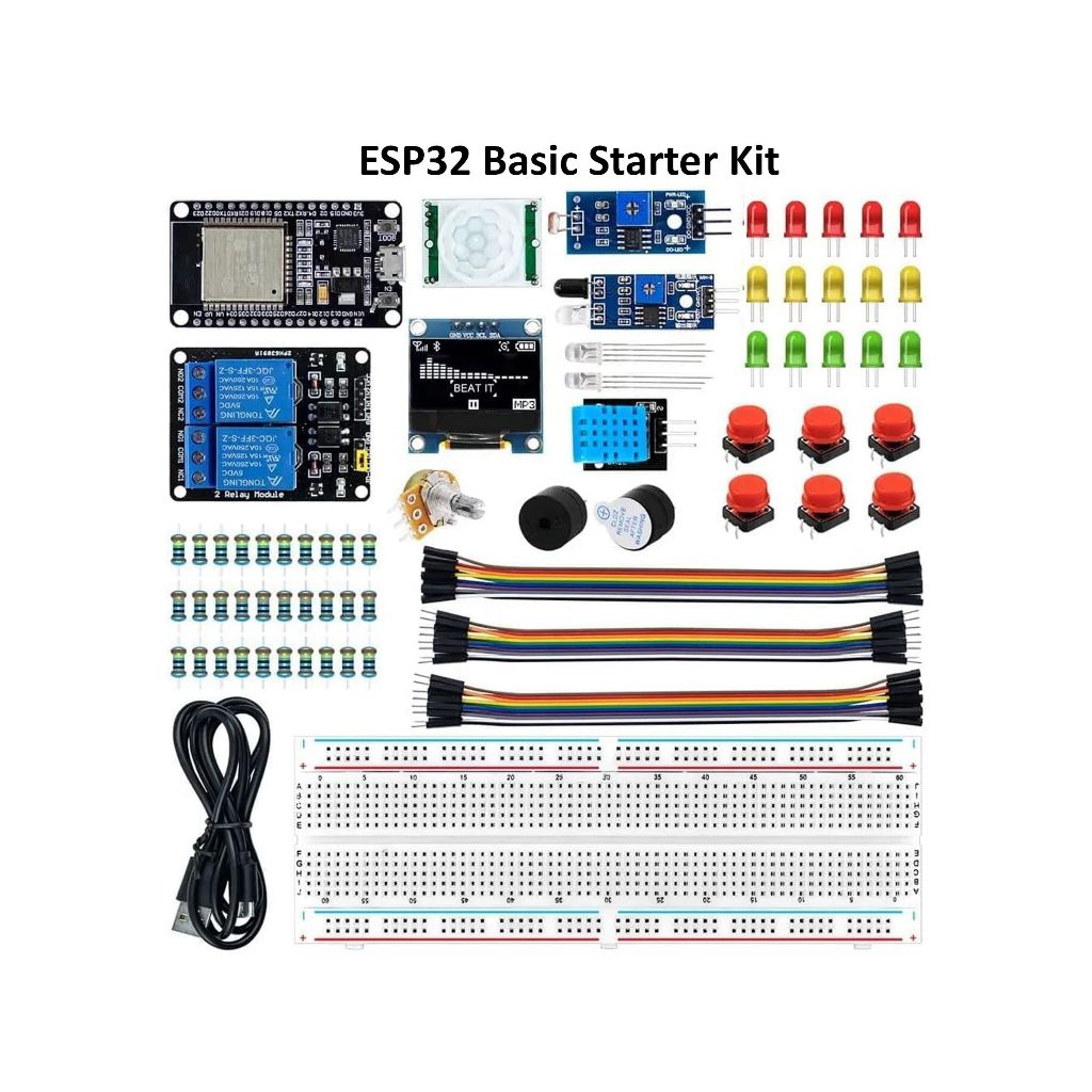 ESP32 Basic Starter kit WIFI + Bluetooth Wireless IoT Development ...