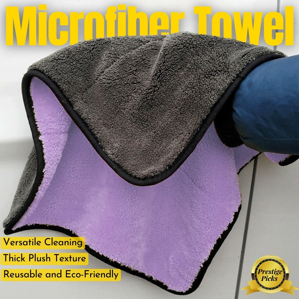 Super Absorbent Microfiber Towel Car Cleaning Drying Cloth Paint Care ...