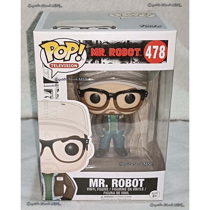 Funko Pop! Television - Mr. Robot - Mr. Robot #478 [Vaulted] | Shopee ...