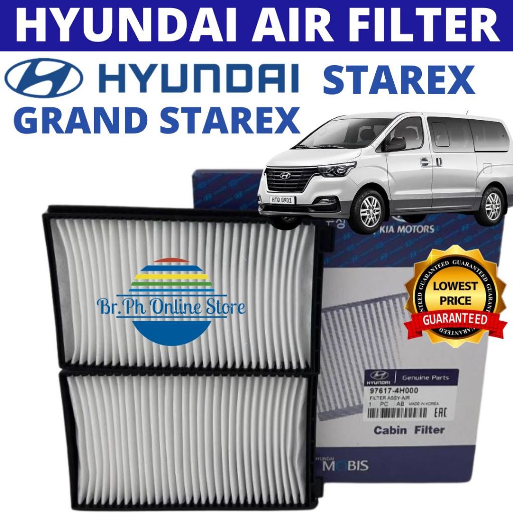 HYUNDAI CABIN FILTER FOR HYUNDAI STAREX / GRAND STAREX 2007 TO PRESENT ...