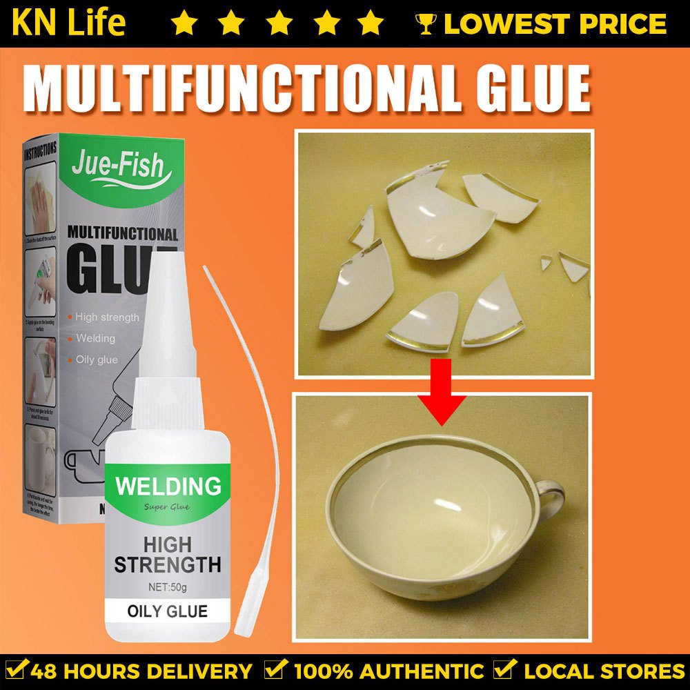 KN Life Original Multifunction Super Glue 502 50g Strong Glue Liquid ...