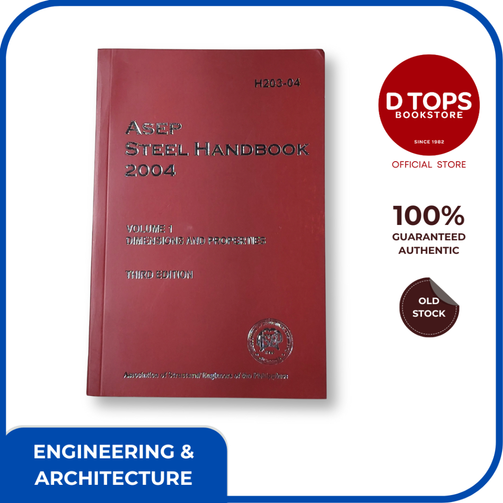ASEP STEEL HANDBOOK 2004 Volume 1 Dimensions and Properties Third ...