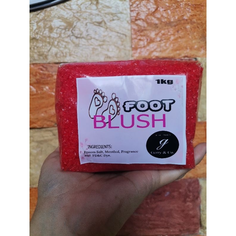 1kg Epsom Salt Foot Soak Foot Blush. w/Milk | Shopee Philippines