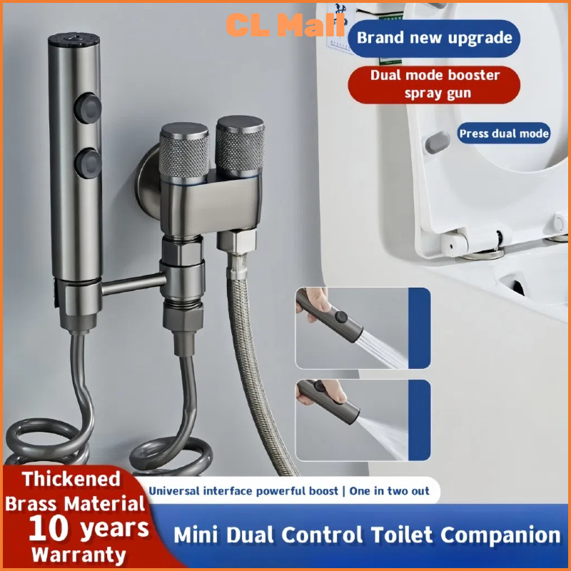 Handheld Bidet Sprayer Set Spray Gun Bathroom Self-Cleaning Handheld ...