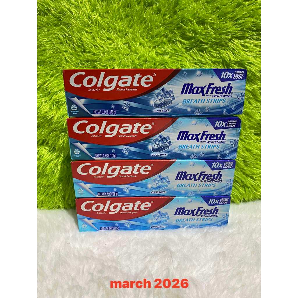 Colgate Max Toothpaste 170g (Knockout/Breath Strips/Smart Foam/Charcoal ...