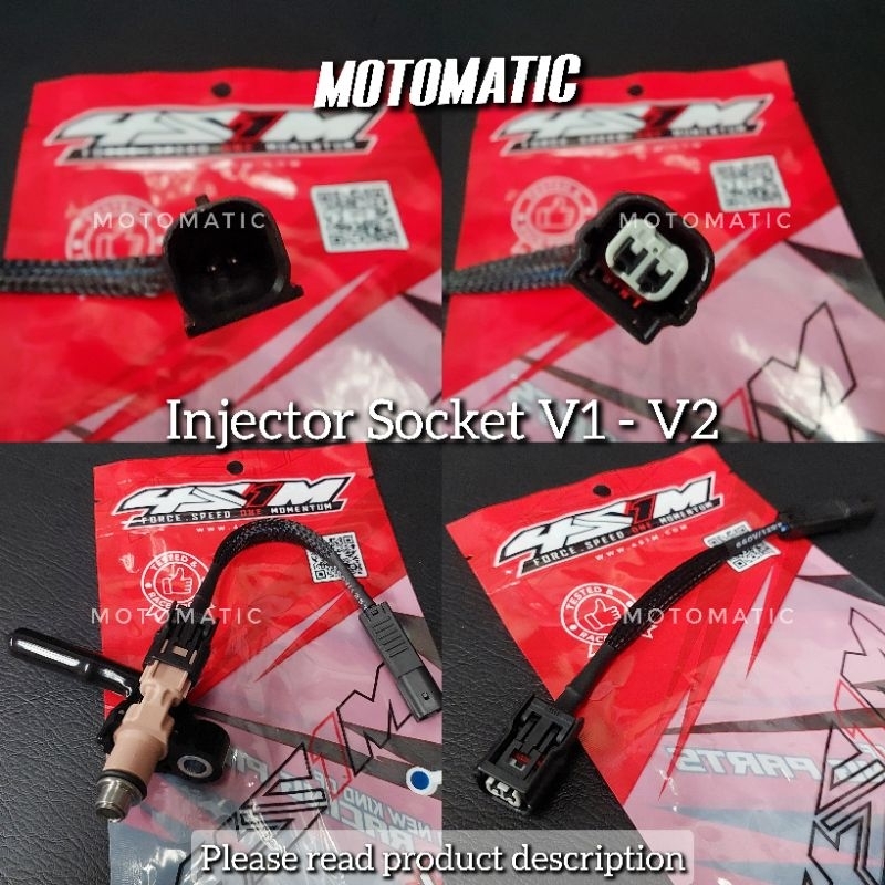 YAMAHA INJECTOR WIRE SOCKET | Conversion | From V1 to V2 | See ...
