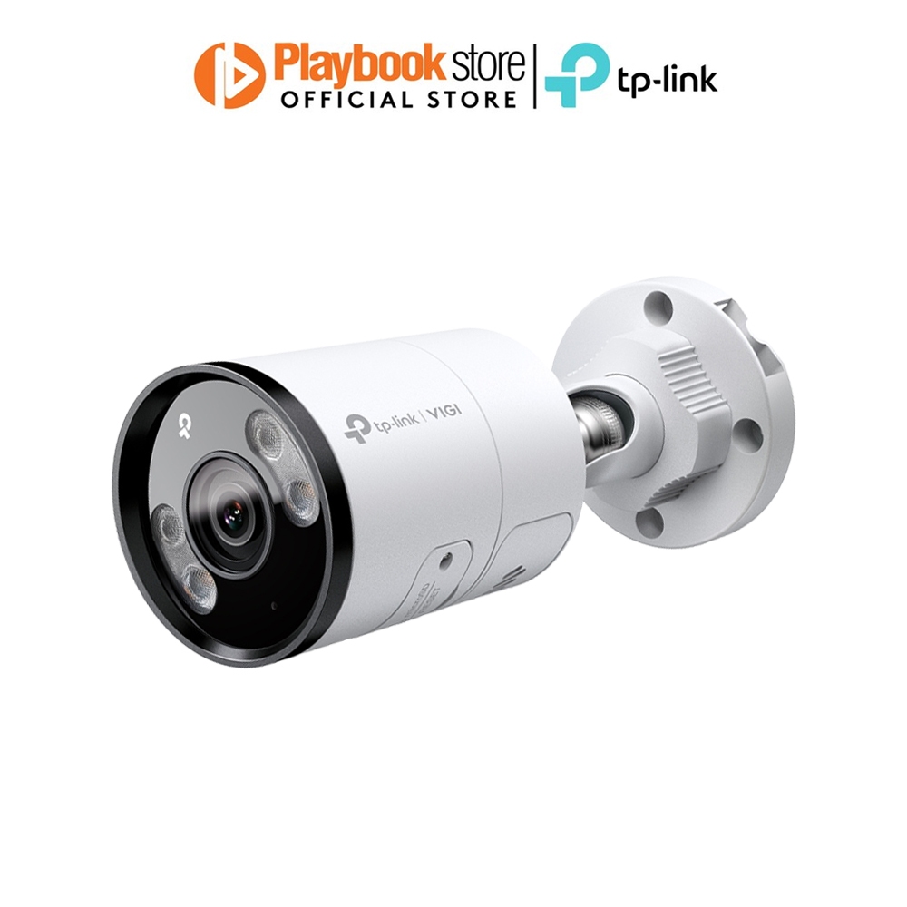 TP-Link VIGI C345 4MP Outdoor Full-Color Bullet Network Camera | Shopee ...