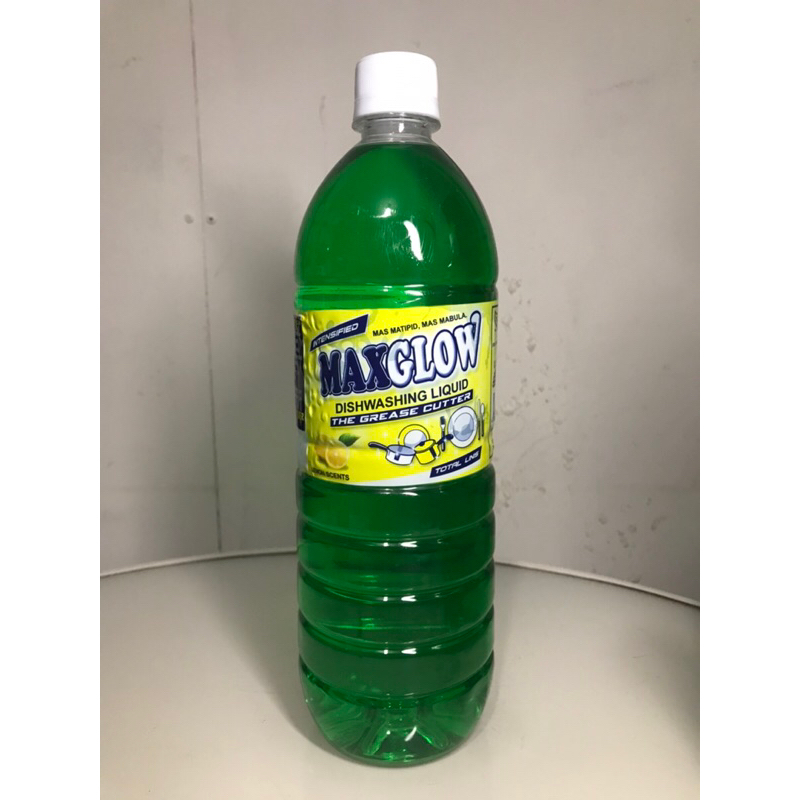Maxglow dishwashing liquid 1Liter | Shopee Philippines