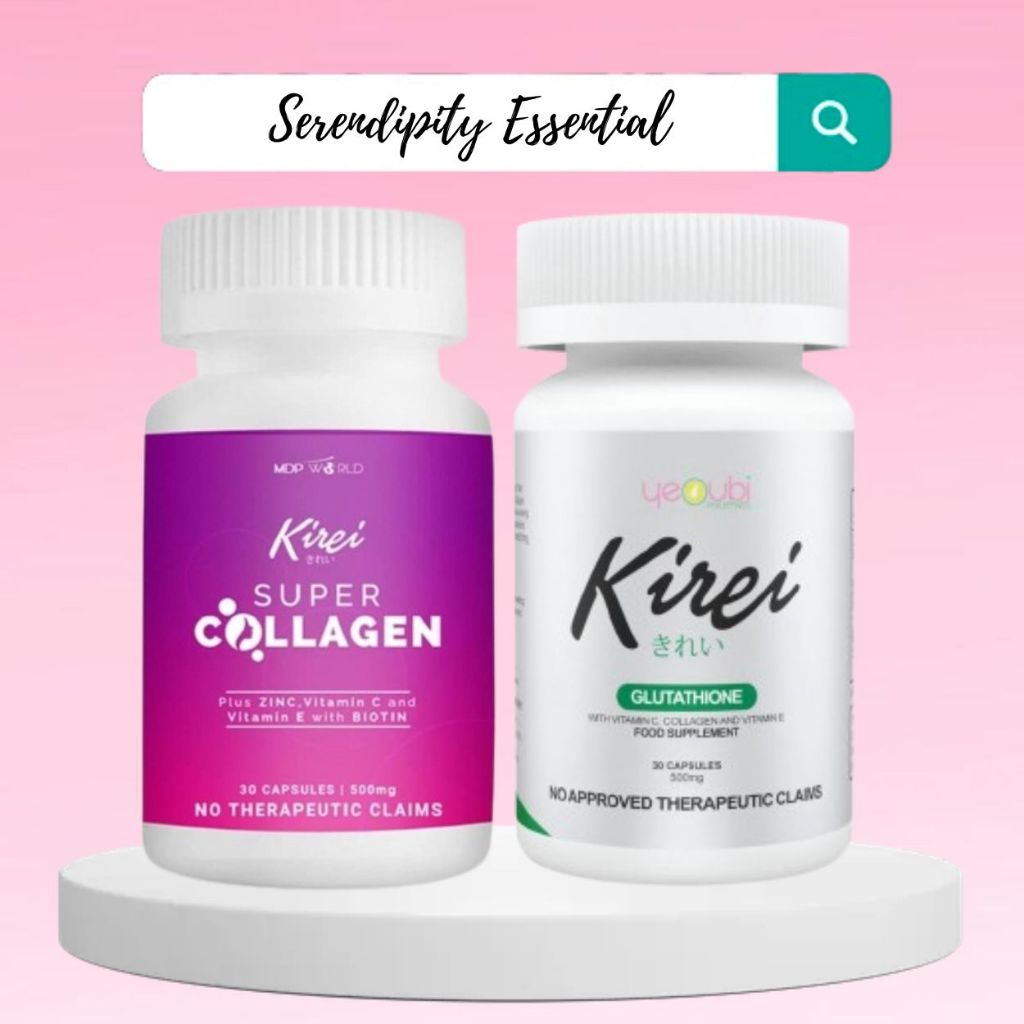 Yeoubi Kirei Collagen Plus + Yeoubi Kirei Glutathione | Shopee Philippines