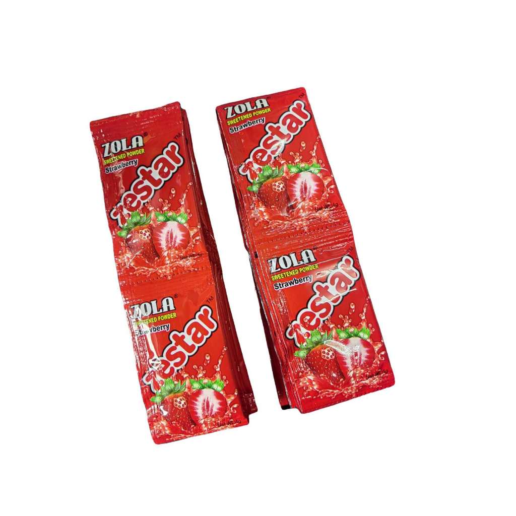 1pack Zola Sweetened Strawberry Powder Candy SUGAR_CRASH | Shopee ...