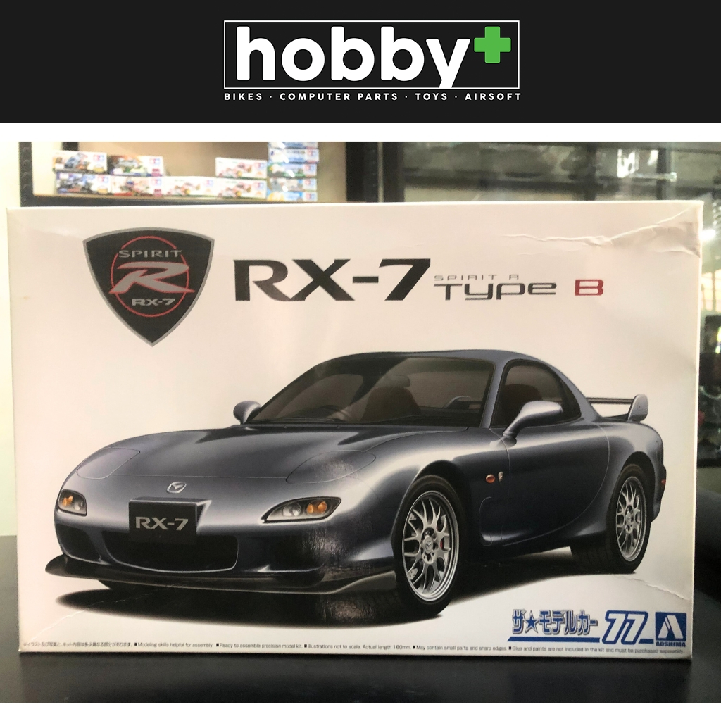 Aoshima AOS06193 1/24 Mazda FD3S RX-7 Spirit R Type B | Shopee Philippines