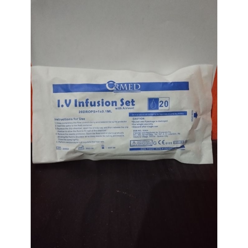 Iv infusion set adult with airvent | Shopee Philippines