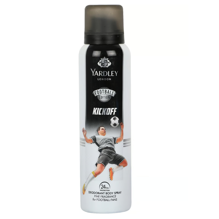 Yardley Football Edition - Kickoff - Deodorant Body Spray 125ml ...