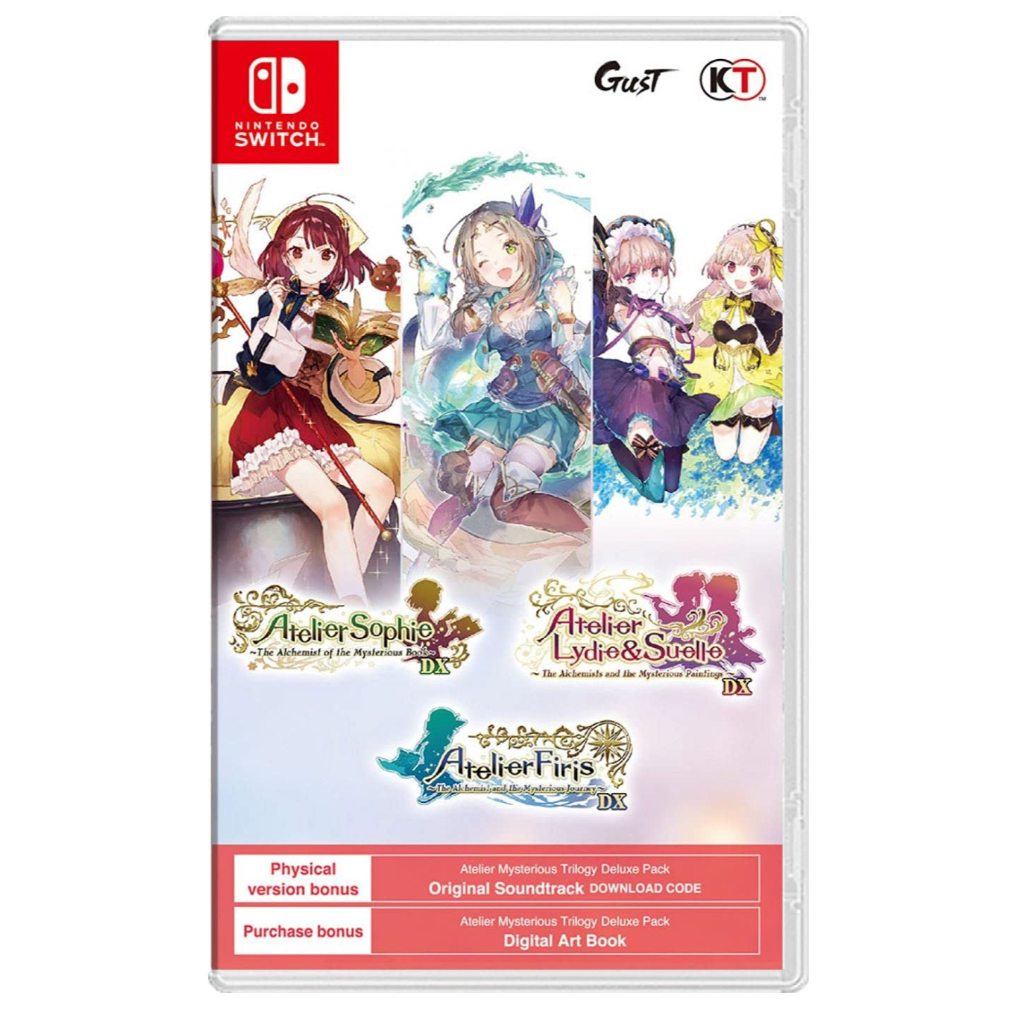 Atelier Mysterious Trilogy Deluxe Pack (English) for Nintendo Switch ...