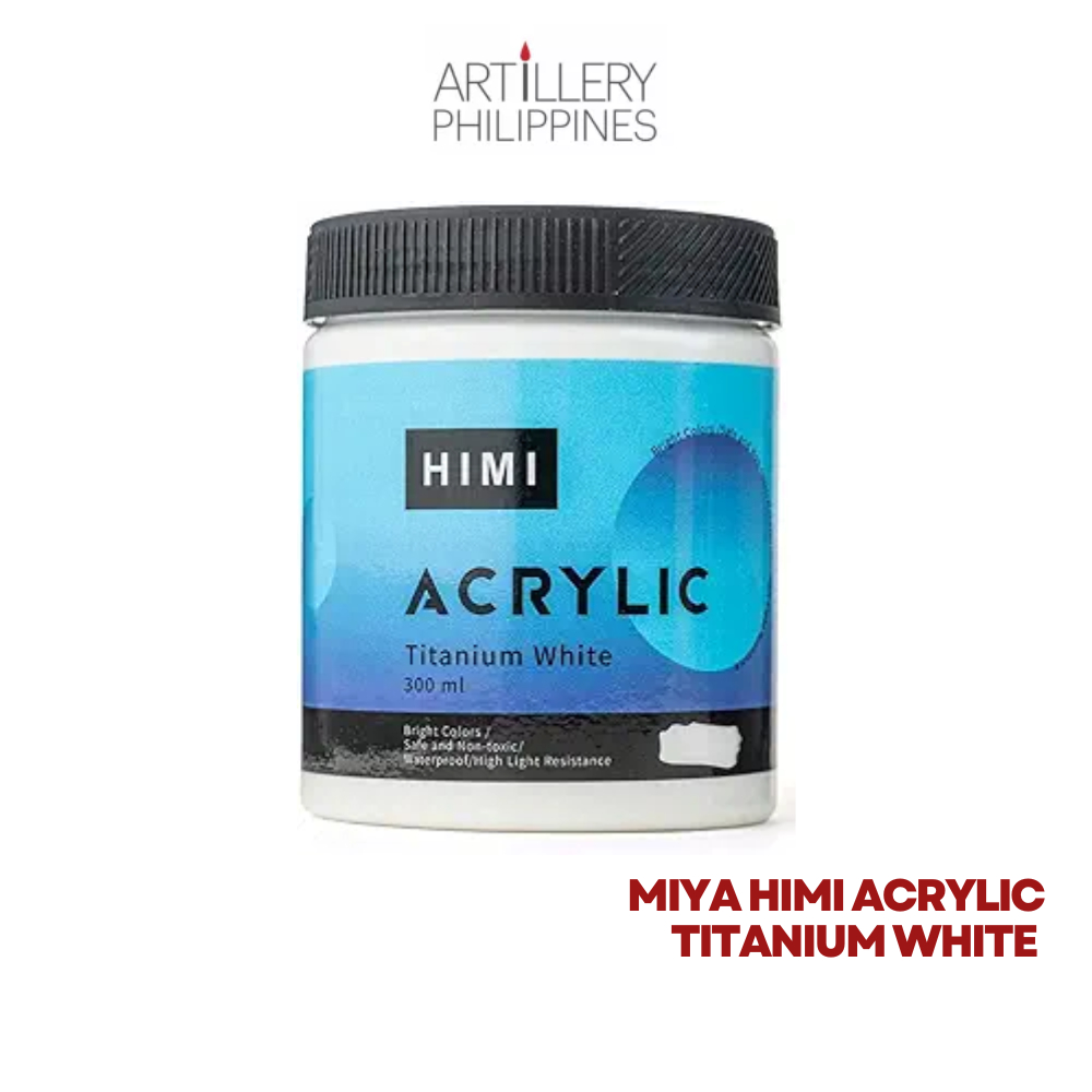 MIYA HIMI ACRYLIC TITANIUM WHITE 300ML | Shopee Philippines