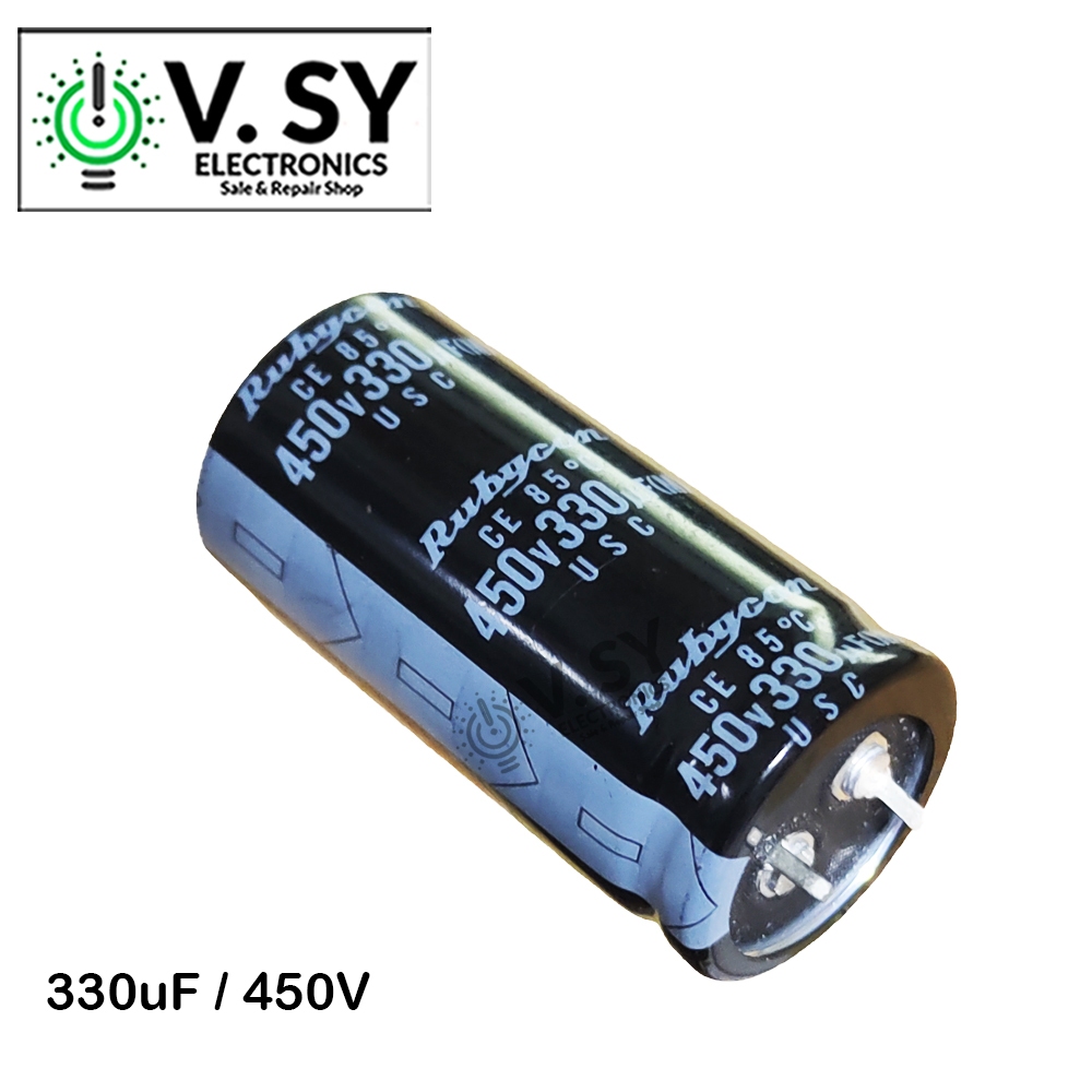 330uF 160V / 200V / 450V Electrolytic Capacitor | Shopee Philippines