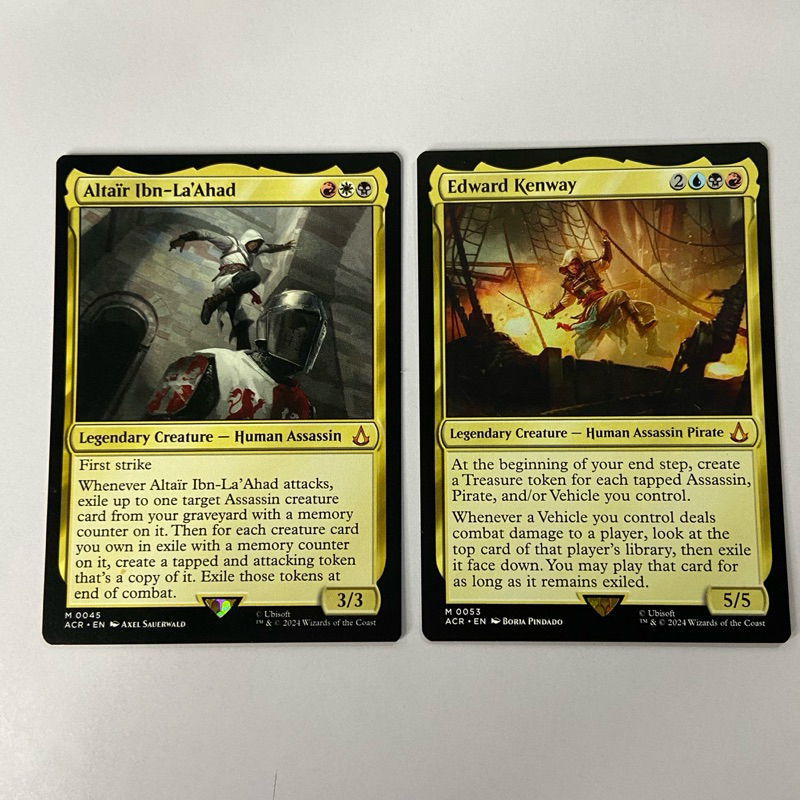 ALTAIR IBN-LA’AHAD EDWARD KENWAY | ACR ASSASSIN’S CREED | MULTICOLOR ...