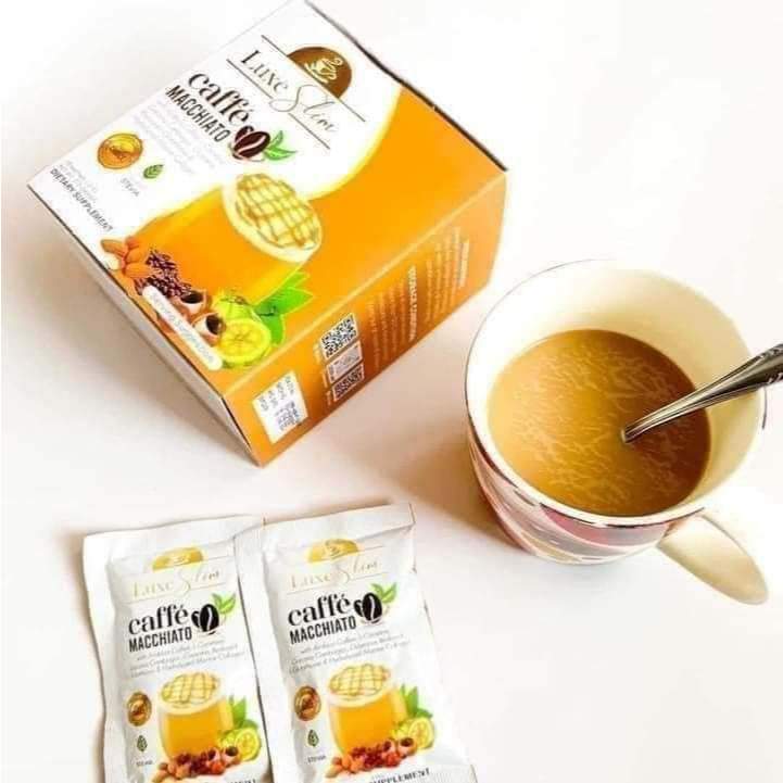 LUXE SLIM CAFFE MACCHIATO NON-ACIDIC DIETARY SUPPLEMENT WITH ARABICA ...