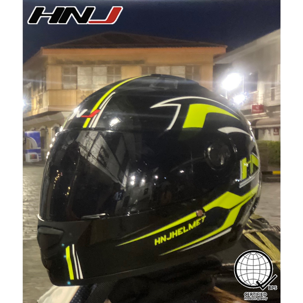 HNJ 855#2 Motorcycle Full Face Helmet For Men And Women | Shopee ...