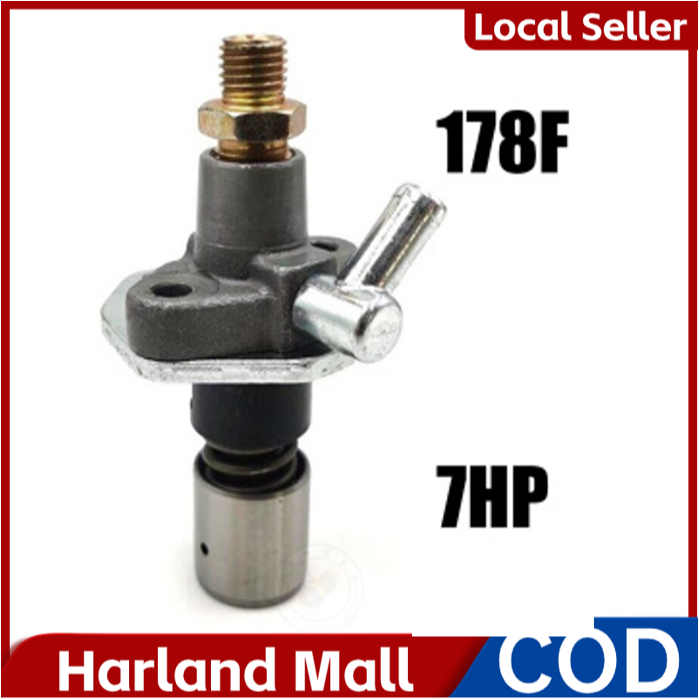 Harland Mall Fuel Injection Pump Assy 178F Aircooled Diesel Engine 7HP ...