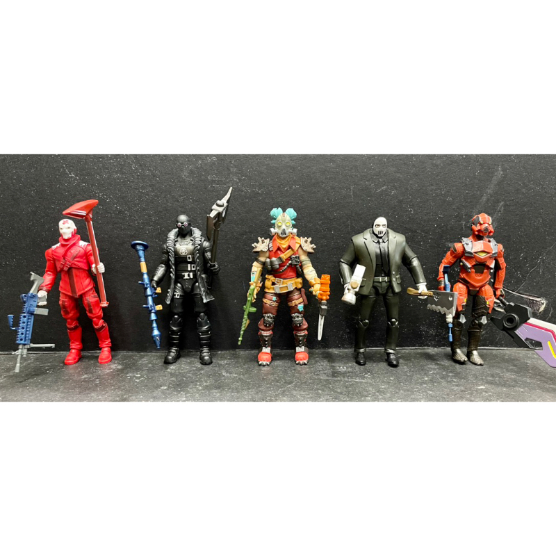 Fortnite 3.75" figures - Solo Mode EX, Renegade, Ruckus, Brutus, Vertex ...