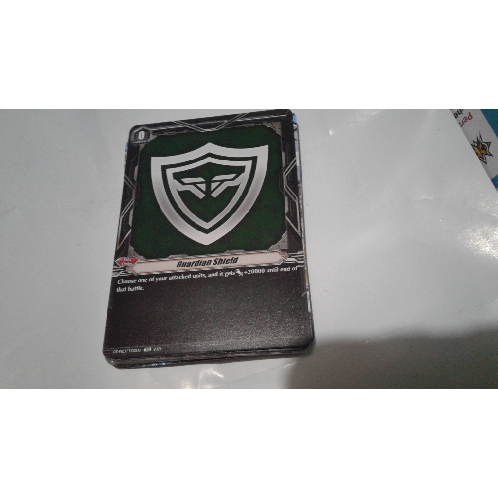 GUARDIAN SHIELD MARKER VANGUARD CARD 1 ONE PIECE TCG DZ PS COUNTER ...