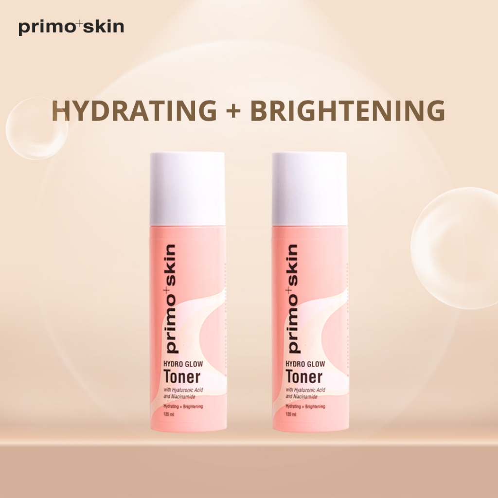 Primo+Skin Hydro Glow Toner w/ Hyaluronic Acid and Niacinamide 120ML by ...