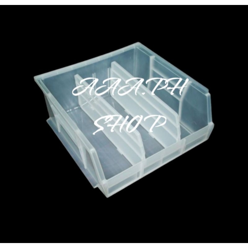 LARGE STACKABLE BIN with 1 DIVIDER | Shopee Philippines