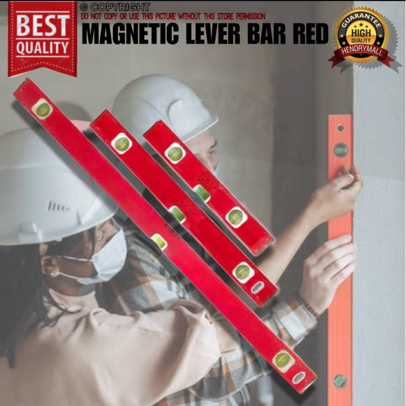 Magnetic Level Bar Red Magnetic Aluminum Level Bar For Construction ...