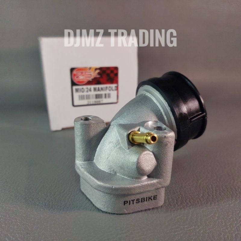 MIO SPORTY MANIFOLD with RUBBER (24MM) | Z5 by Pitsbike | Shopee ...