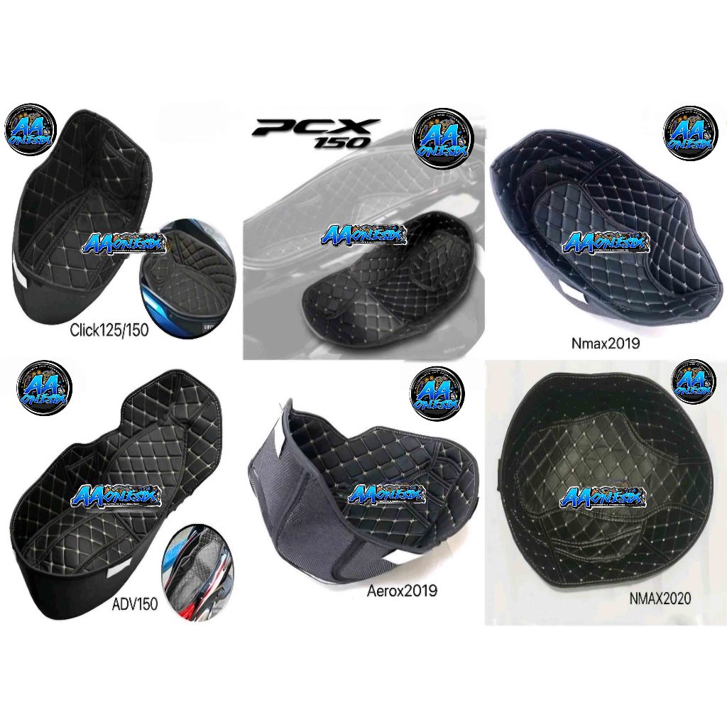 UBOX LEATHER COVER High Quality U-BOX Compartment Leather Cover Nmax v1 ...