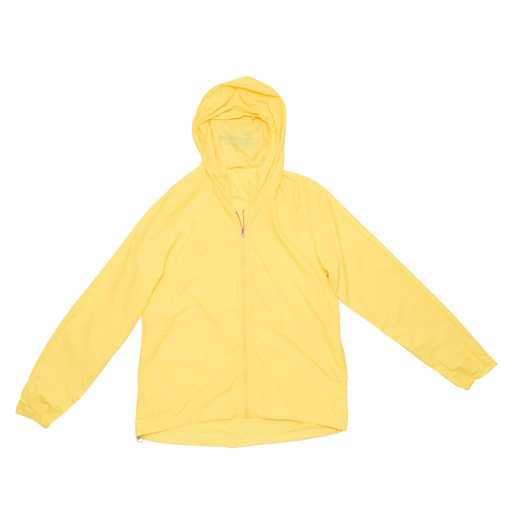 GIORDANO Women's Polyester Windbreaker (05375006) - 43 - Butter Yellow ...