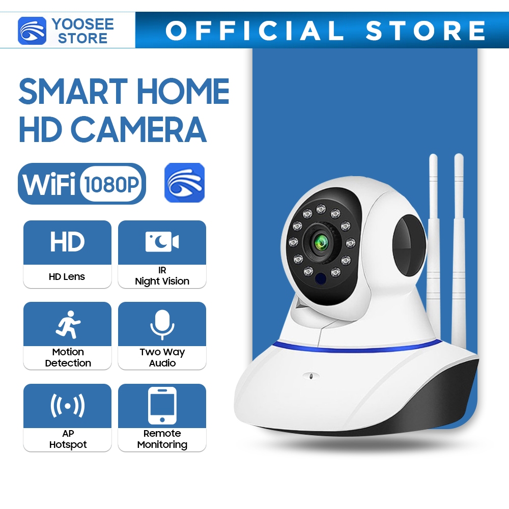 YOOSEE CCTV WiFi Wireless IP Camera 1080P Security Video 3d Panoramic ...