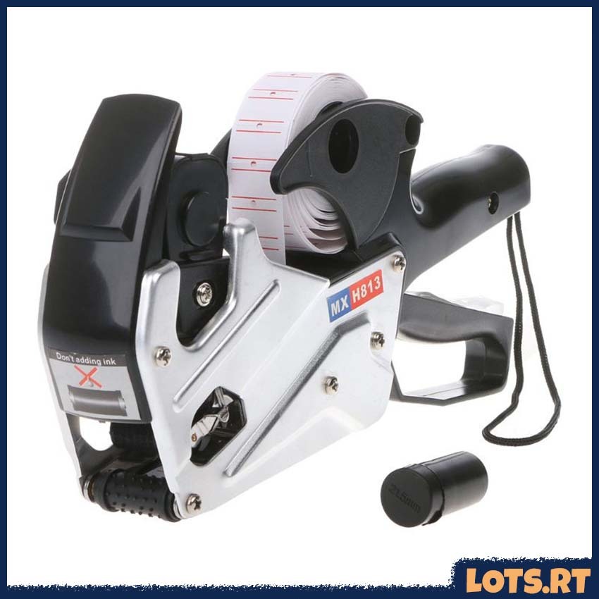 MX-H813 Price Tag Gun Price Tag Print Machine For Grocery Price Tag ...