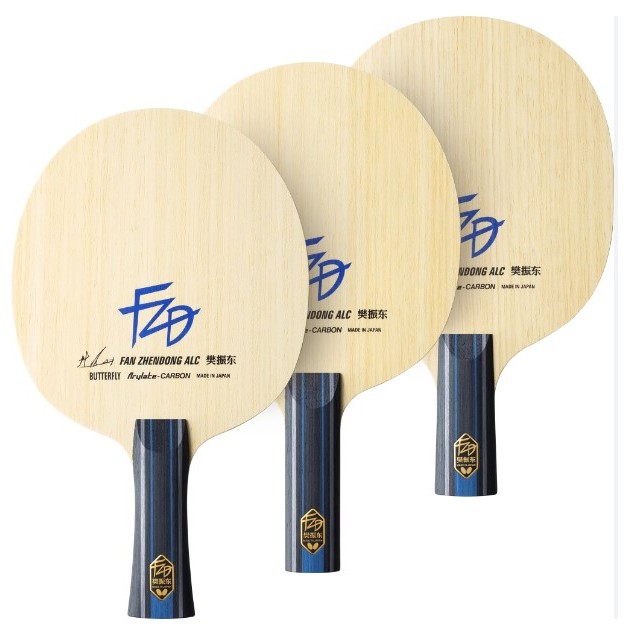 Butterfly Fan Zhendong ALC Sadius & Primorac Carbon table tennis BLADE ...