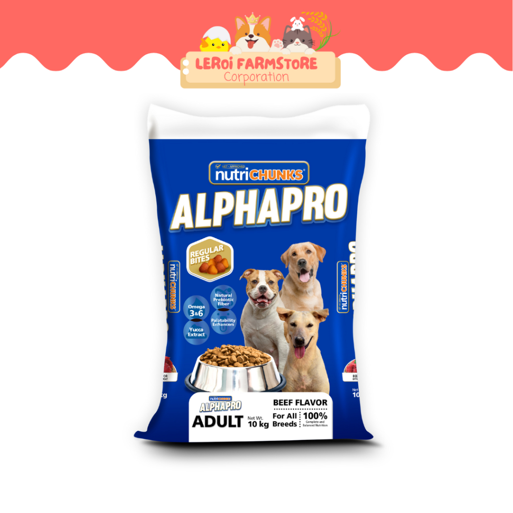 Alpha Pro Regular Bites 10kg | Shopee Philippines