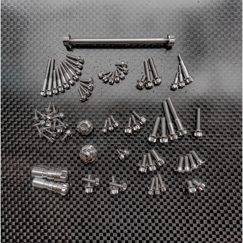 SC SIAM CNC BOLTS SET FOR HONDA CLICK - Durable Quality, CNC Made, Made ...