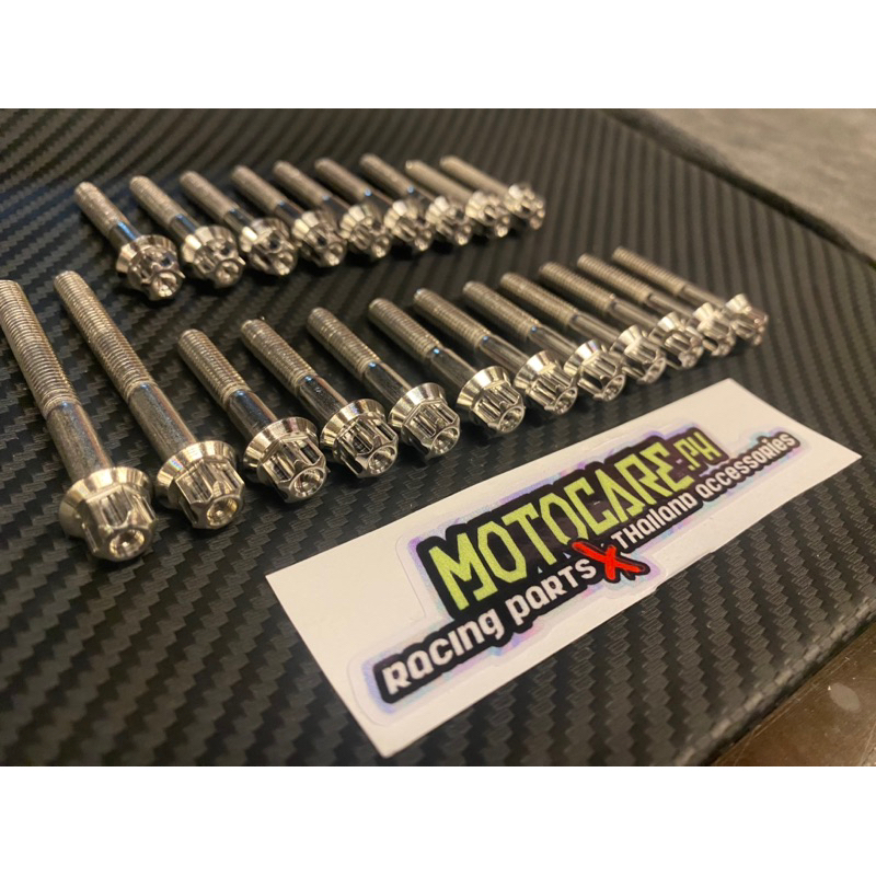 CNC CRANKCASE BOLT SET FOR HONDA CB 110 (THAILAND ORIGINAL) | Shopee ...