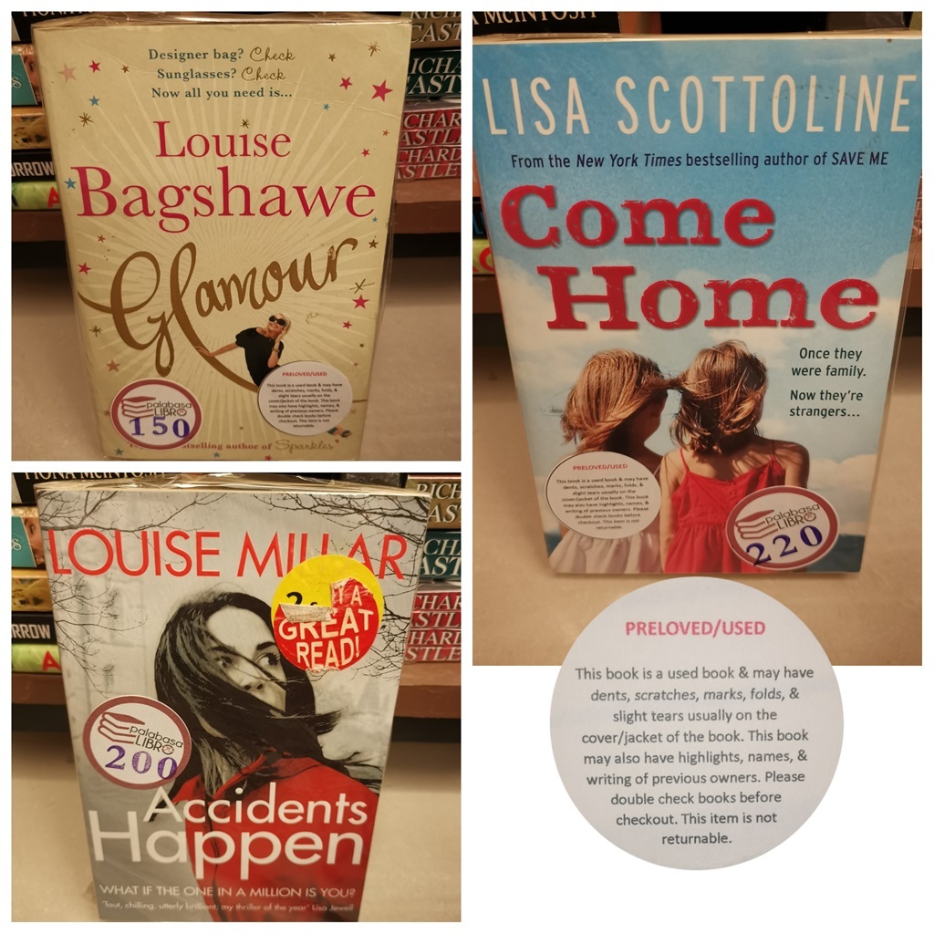 Glamour Louise Bagshawe Come Home Lisa Scottoline Accidents Happen ...