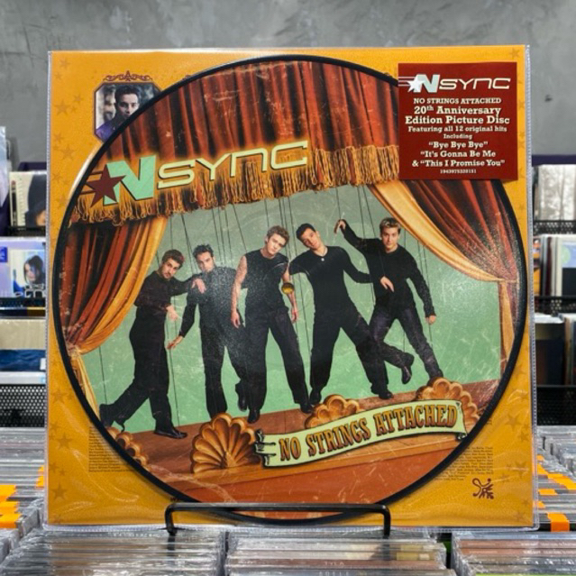 NSYNC No Strings Attached 20th Anniversary Vinyl (Picture Disc, 1LP ...