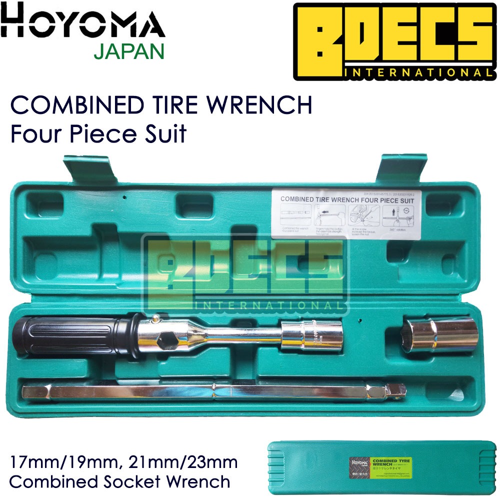 Hoyoma Combined Tyre Wrench Tire Wrench High Quality 4 pcs Set I Bdecs ...