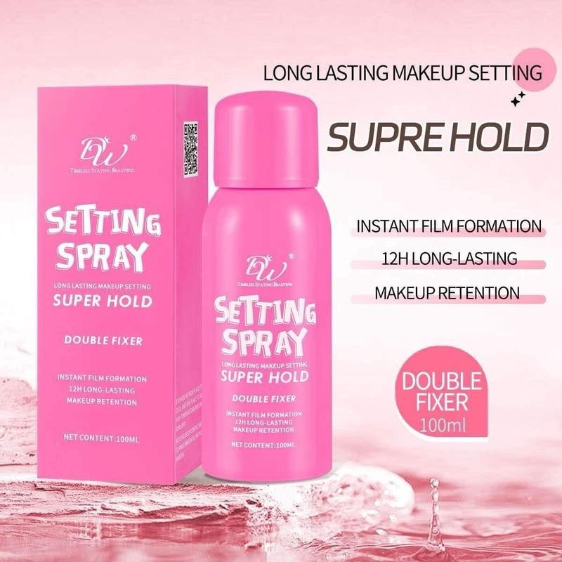 DW Setting Spray 12H Long-Lasting Makeup Setting Super Hold 100ml ...